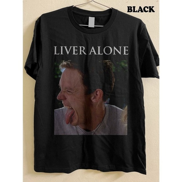 Shirts | Scream Liver Alone Funny Matthew Lillard Fan Lover Tshirt ...